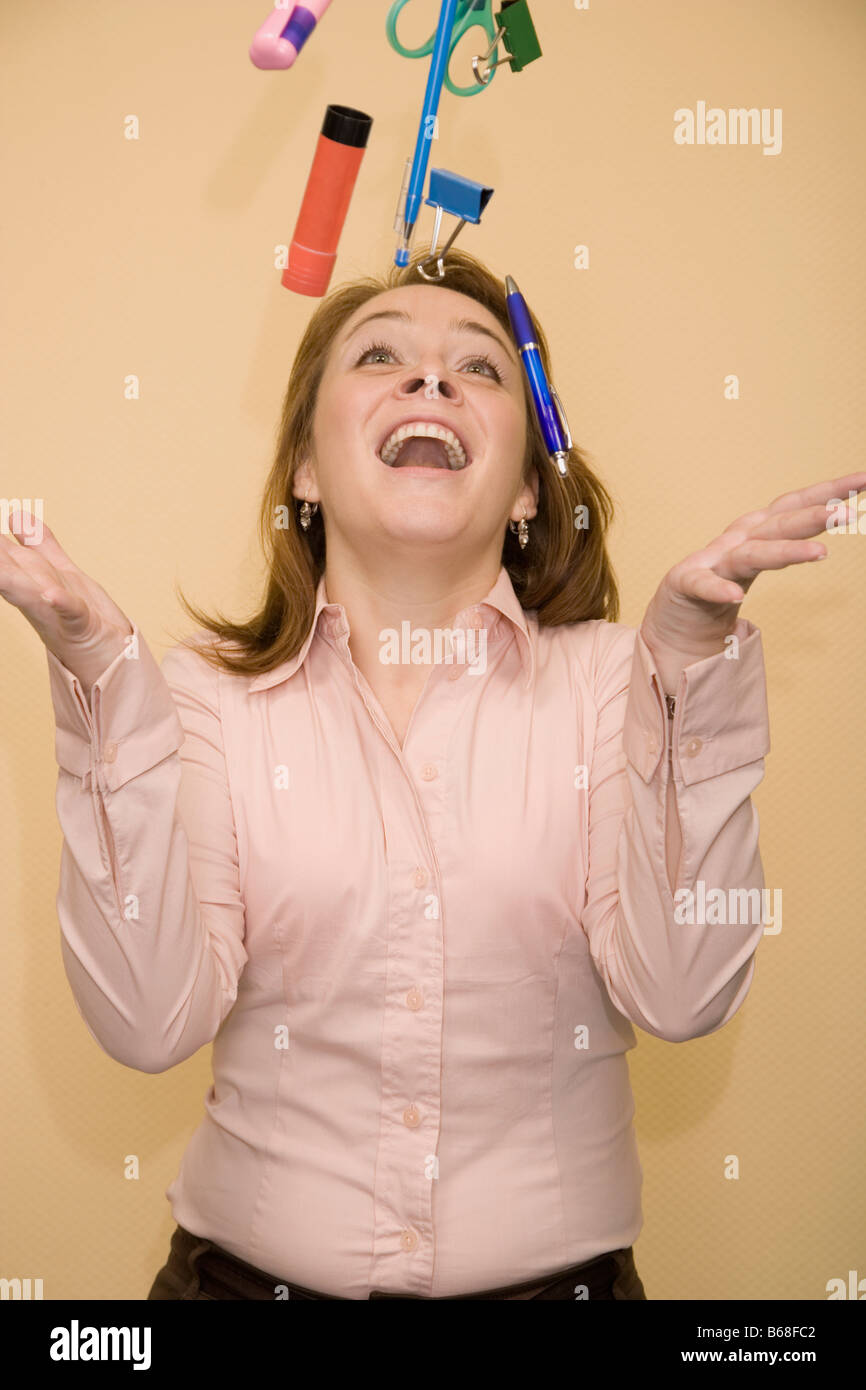 Woman middle age close up surprise hi-res stock photography and images ...