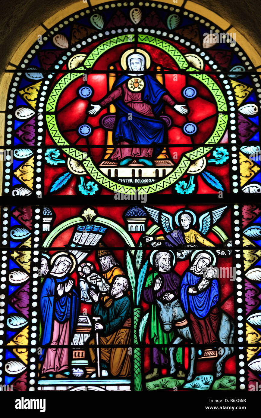 Romanesque Stained Glass Romanesque And Gothic Styles In