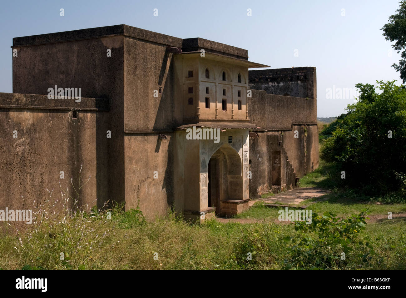 Ranthambore fort. Ranthambore National Park. Rajasthan. India Stock ...