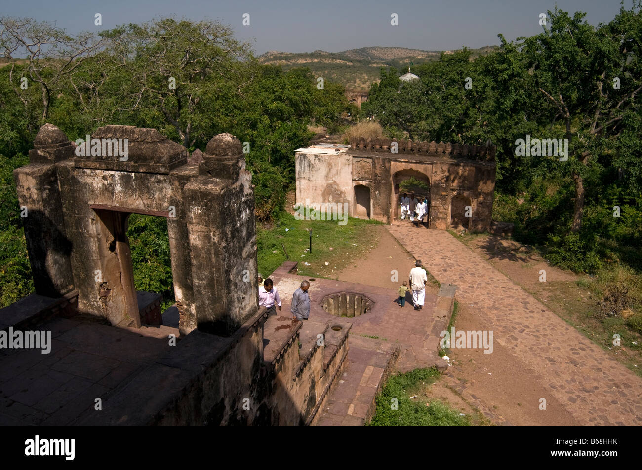 Ranthambore fort. Ranthambore National Park. Rajasthan. India Stock ...