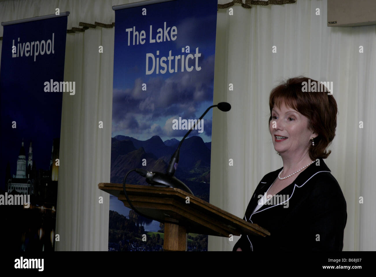 hazel blears mp cabinet member london uk 2008 Stock Photo - Alamy