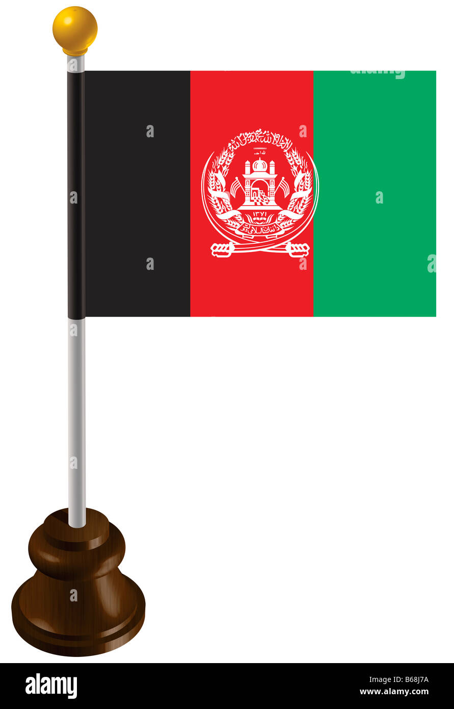 Afghanistan flag marker hi-res stock photography and images - Alamy