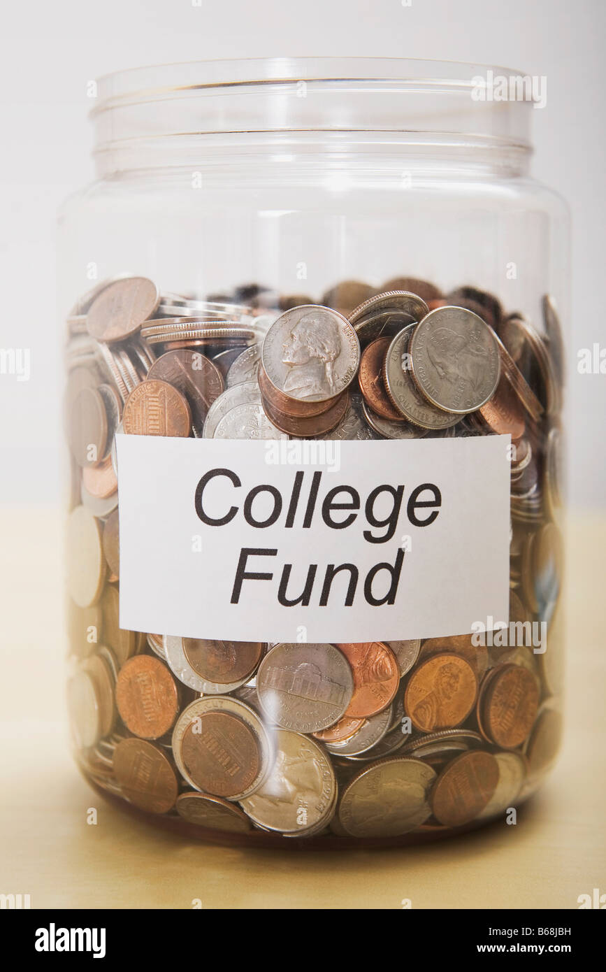College fund hi-res stock photography and images - Alamy
