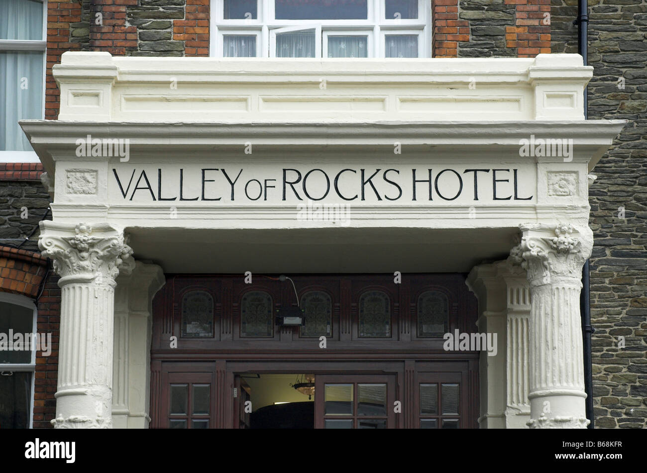 Valley of rocks hotel hi-res stock photography and images - Alamy