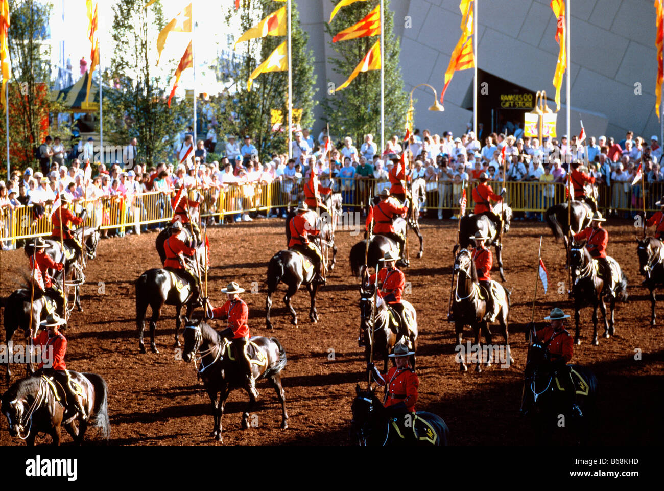 Royal canadian mounties musical ride hi-res stock photography and ...