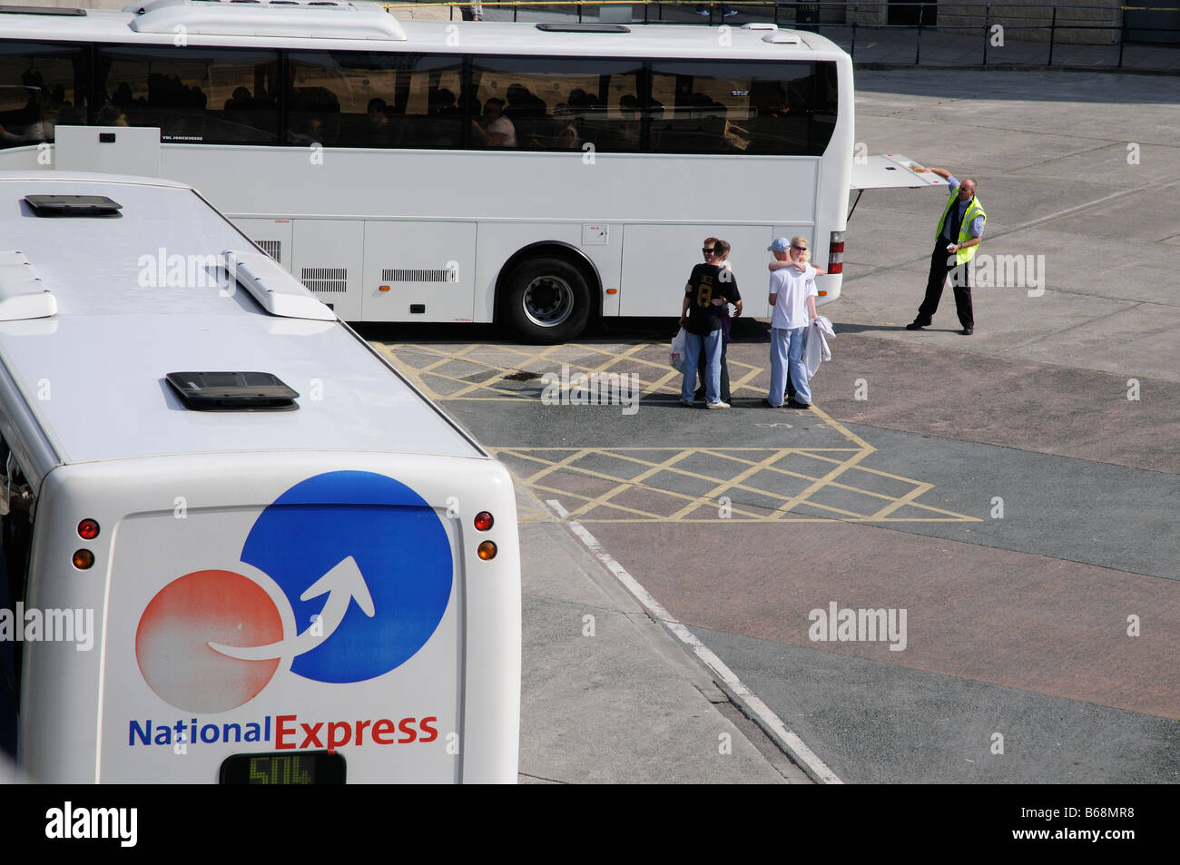 Plymouth Devon England UK The Bretonside Bus Station in the city centre ...