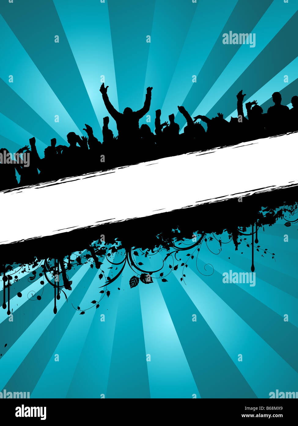 Grunge party people Stock Photo - Alamy