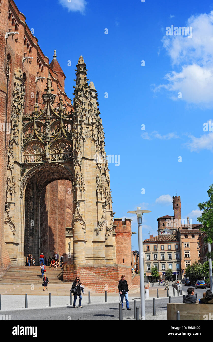 France albi cathedral church hi-res stock photography and images - Alamy