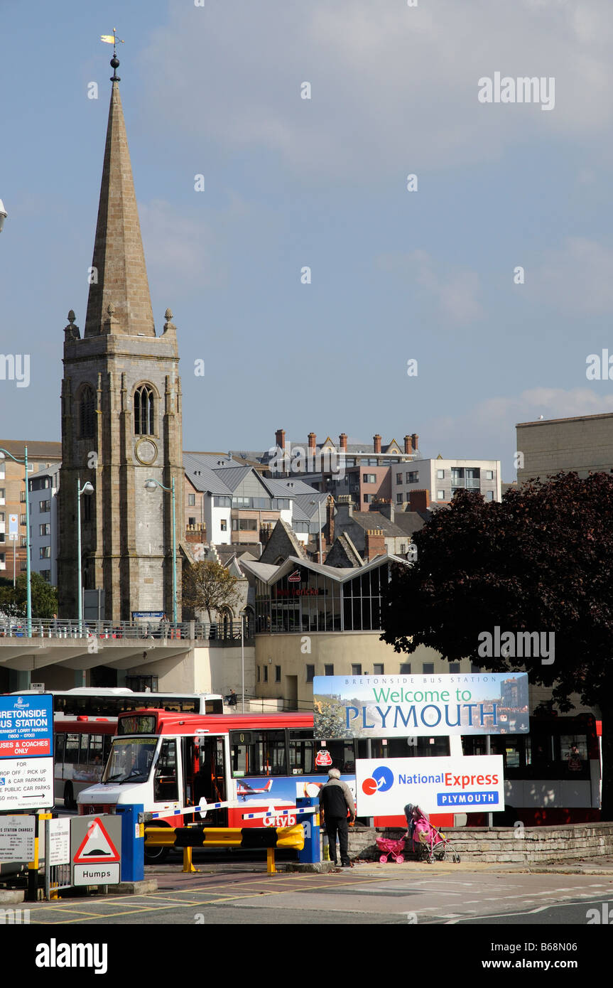 Plymouth bus station hi-res stock photography and images - Alamy