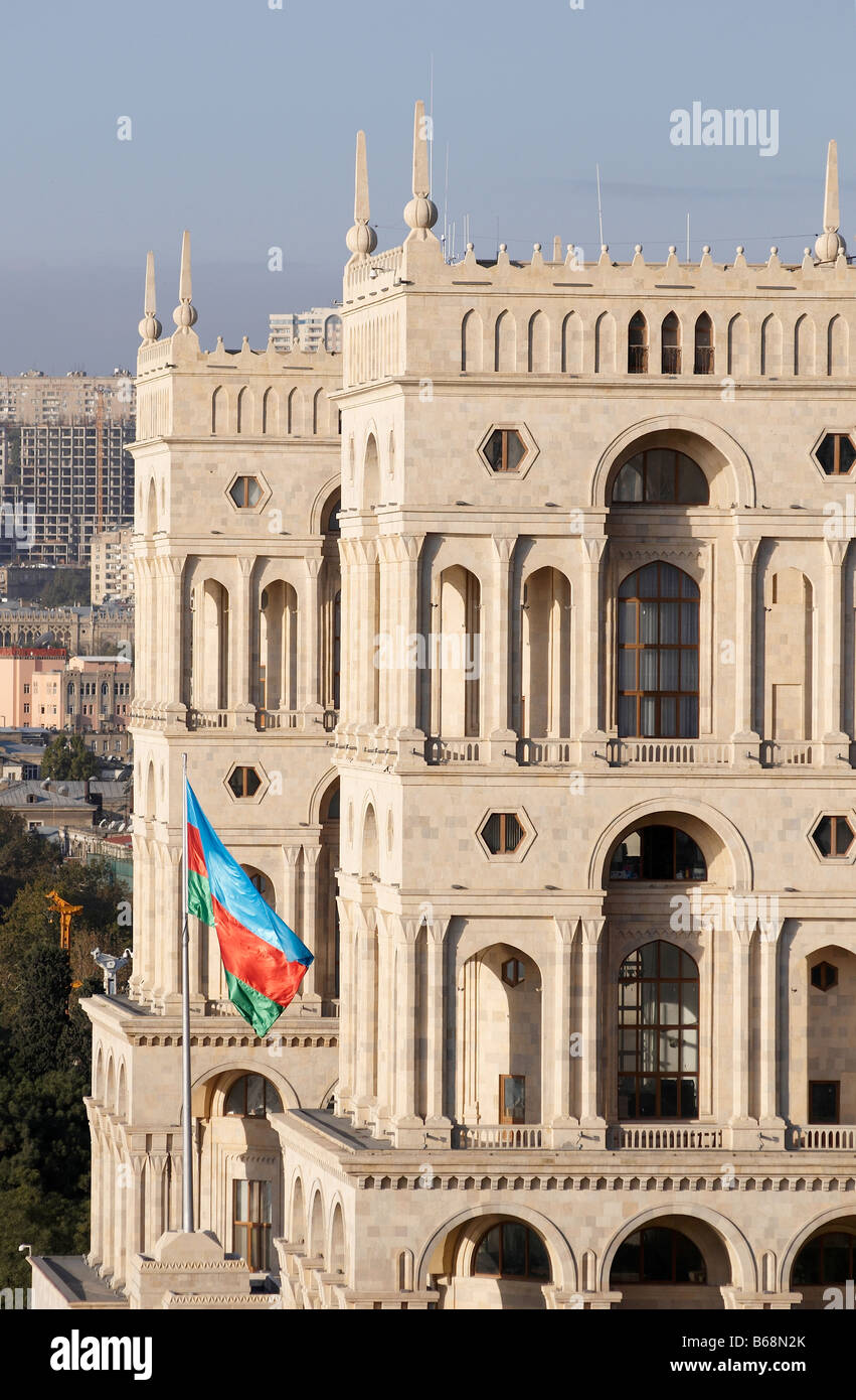 Government s House on Freedom square azerbaijan baku Stock Photo - Alamy