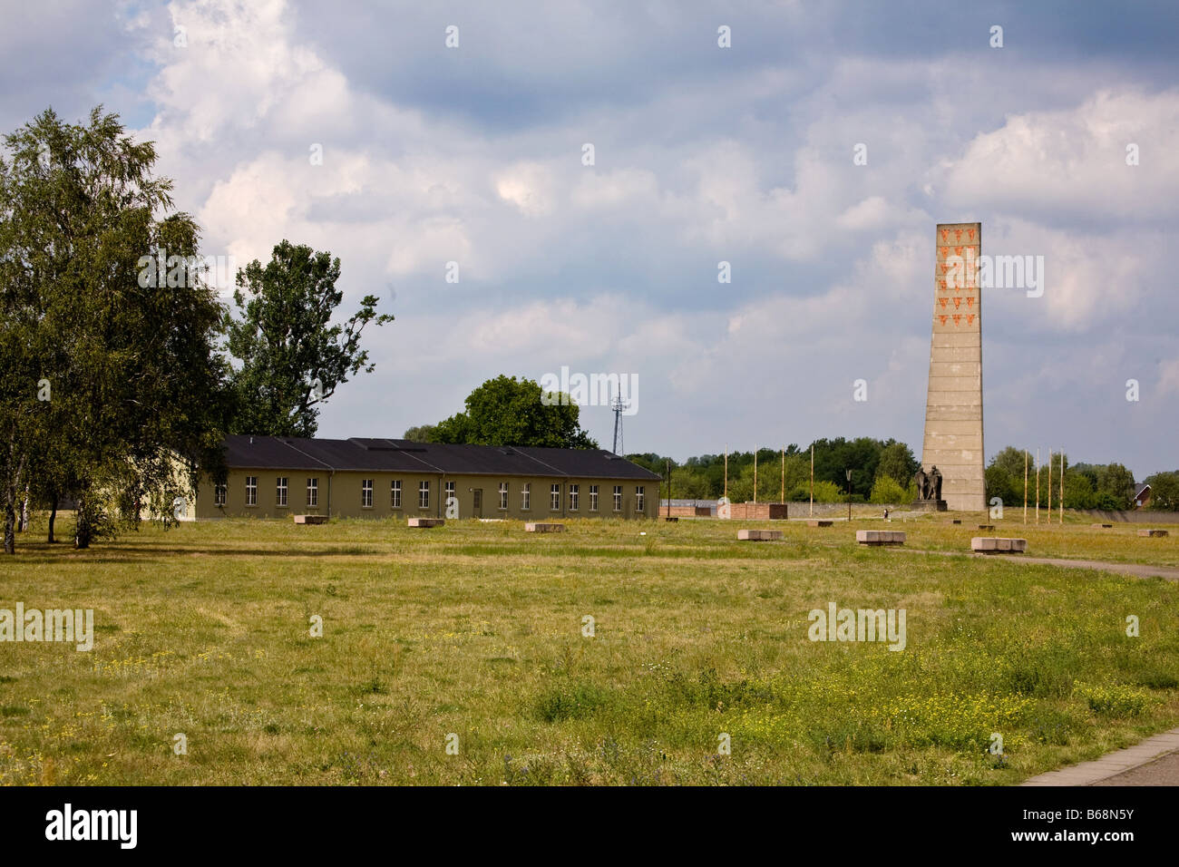 Concentration camp at sachsenhausen nazi germany hi-res stock ...