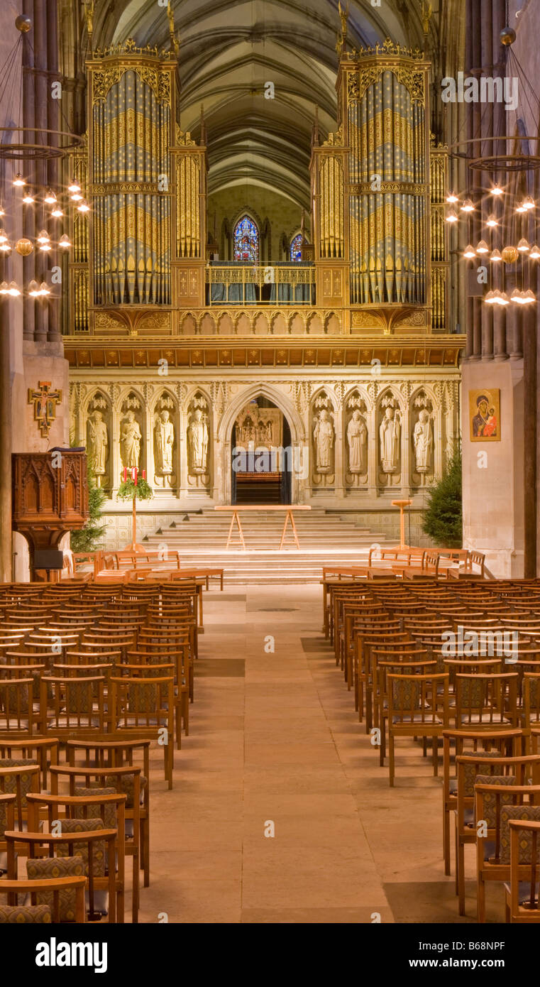 Cathedral_interior hi-res stock photography and images - Alamy