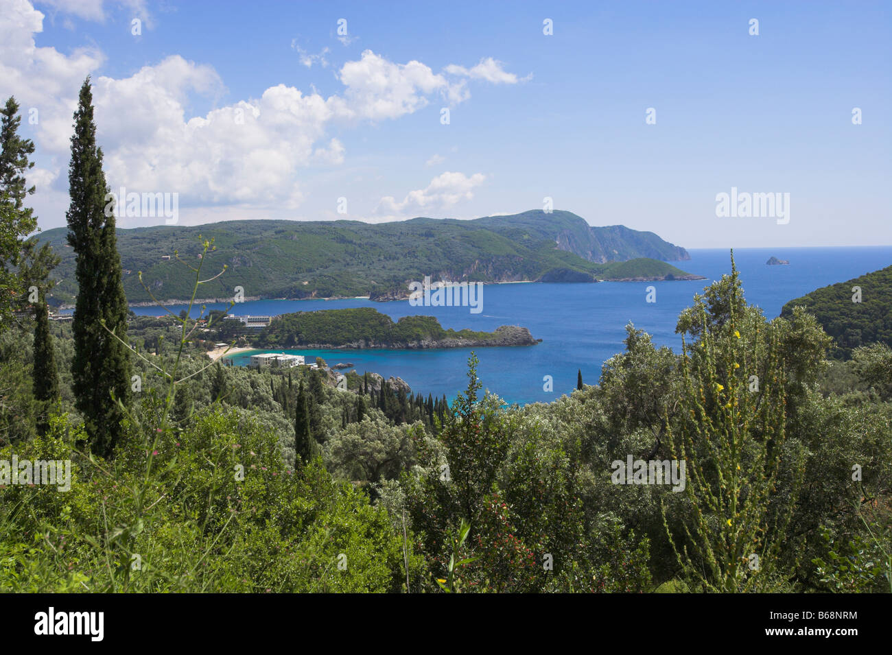 Liapades Bay Corfu Stock Photo - Alamy