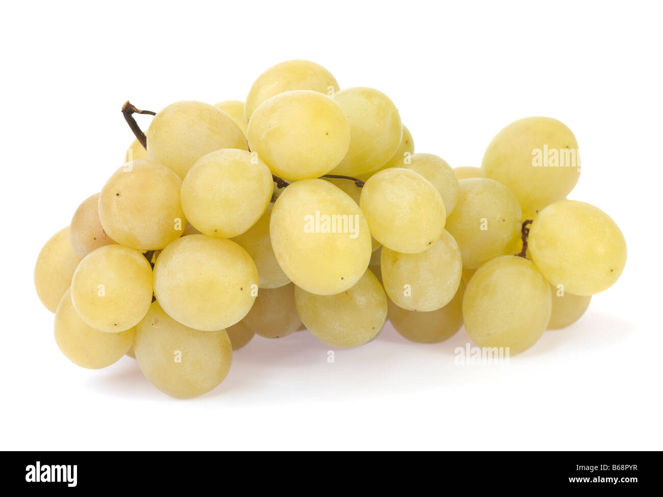White grapes Cut Out Stock Images & Pictures - Alamy