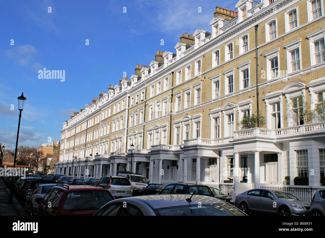 Houses in Onslow Gardens South Kensington SW7 London Stock Photo - Alamy
