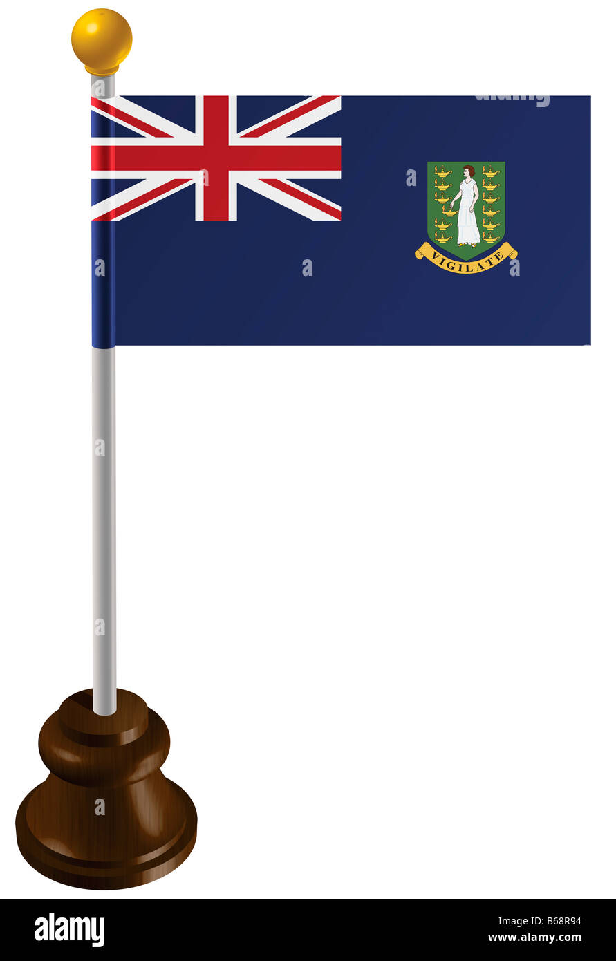 Flag of the british virgin islands hi-res stock photography and images ...