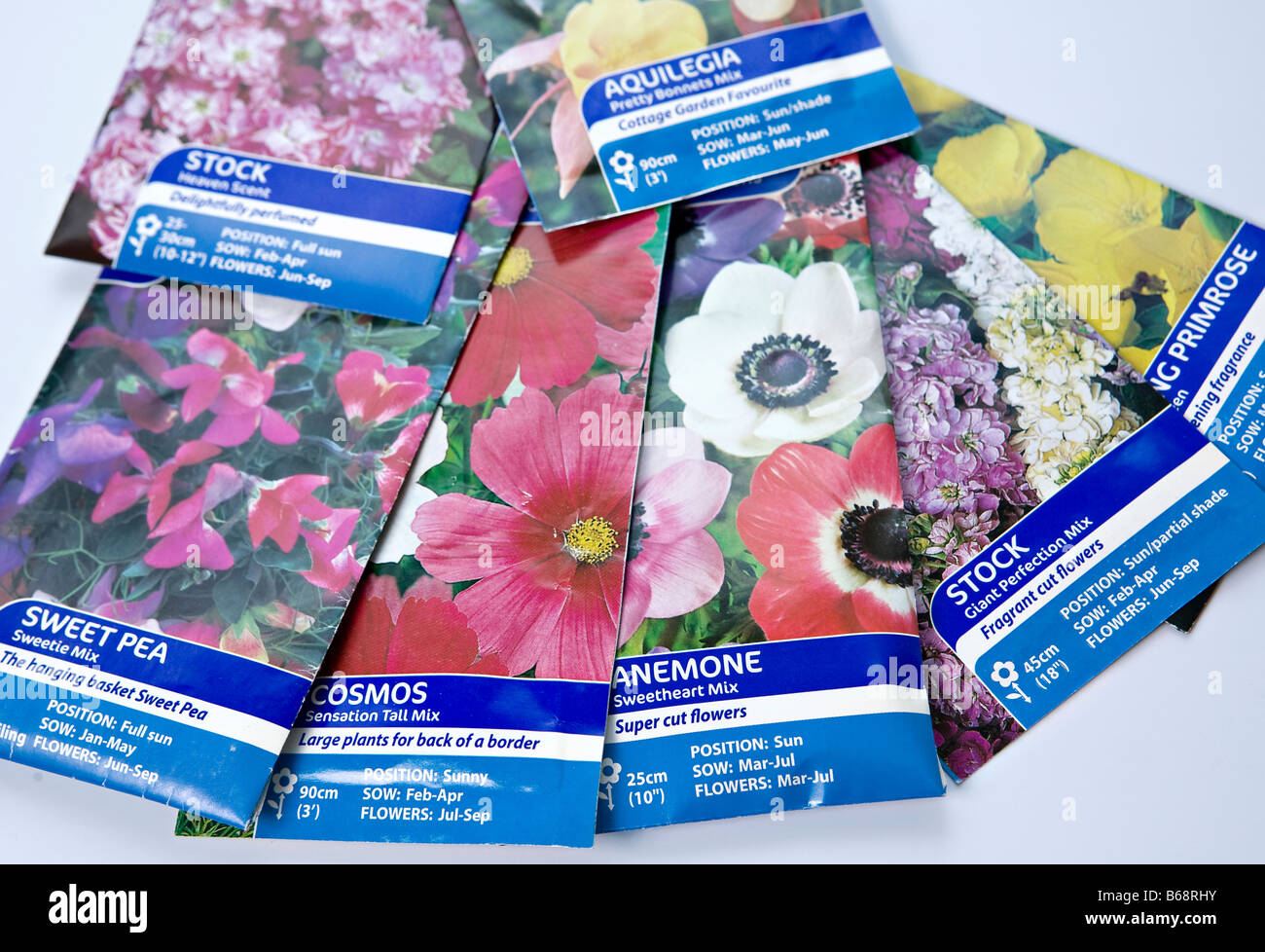 Seed packets hi-res stock photography and images - Alamy