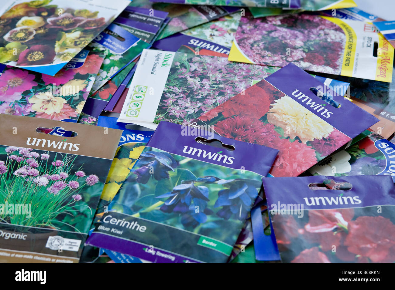 Vegetable seed packet hi-res stock photography and images - Alamy