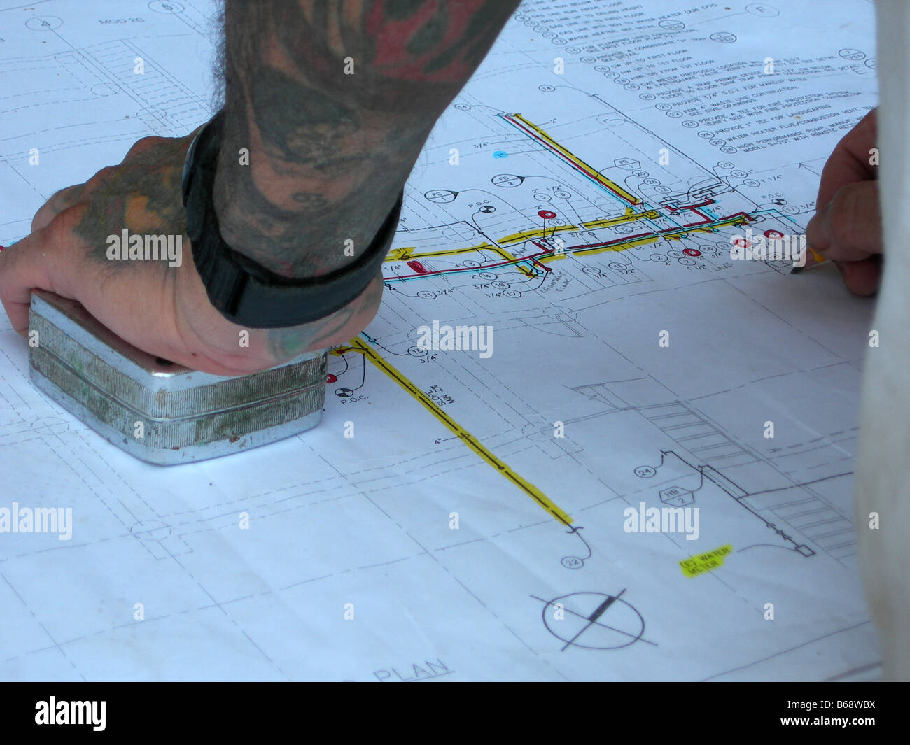 Exact measurement tattoo hi-res stock photography and images - Alamy