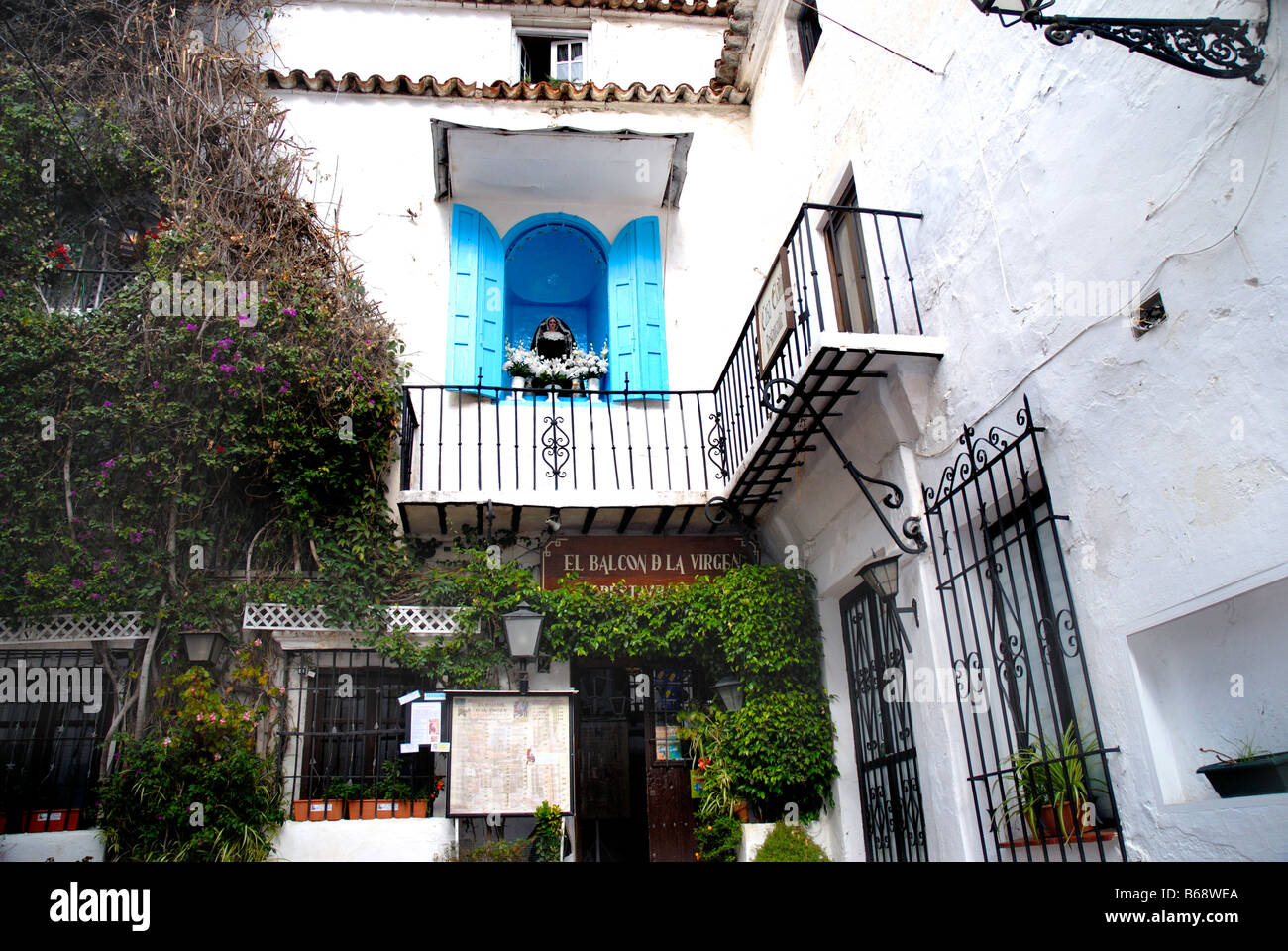 The Virgin of the Balcony in the Old Town of Marbella on the Costa Del ...