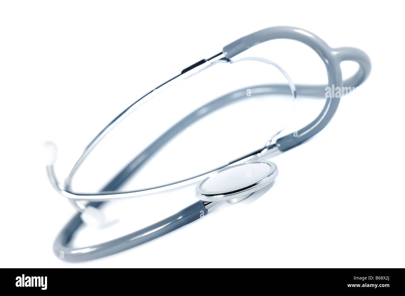 Photo of a beautiful stethoscope isolated in white background Stock ...