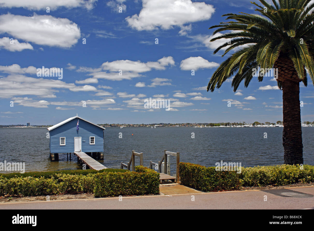 River Swan Claremont Boat House and Jetty Perth WA W A Western ...