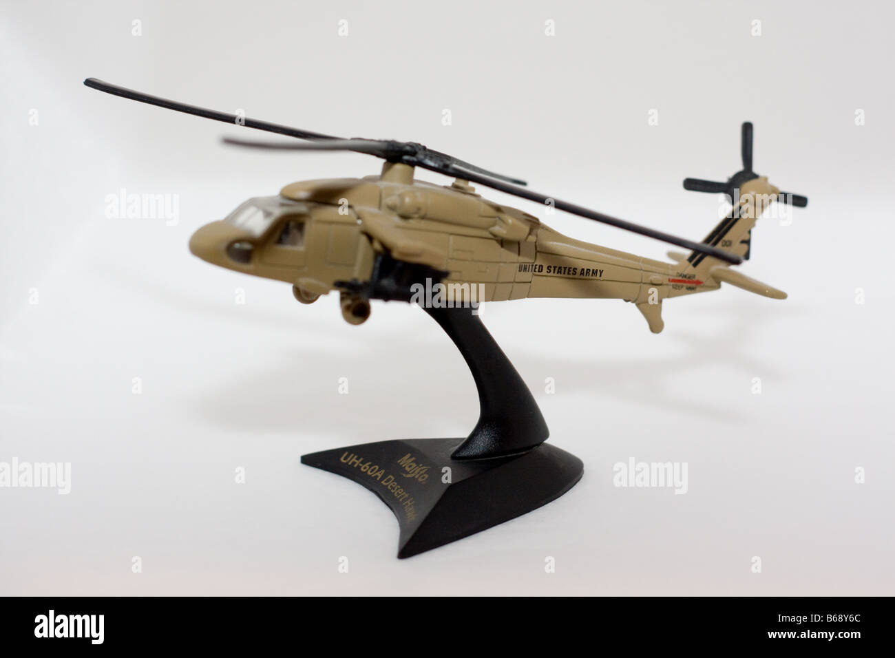 Blackhawk model helicopter Stock Photo - Alamy