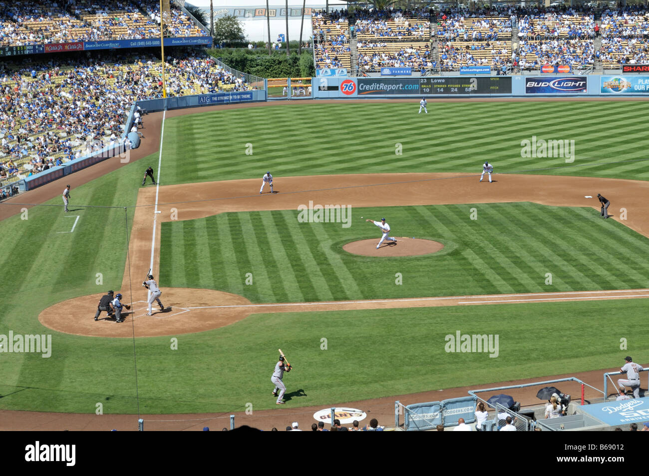 Dodger Stadium in Los Angeles, California Stock Photo - Alamy