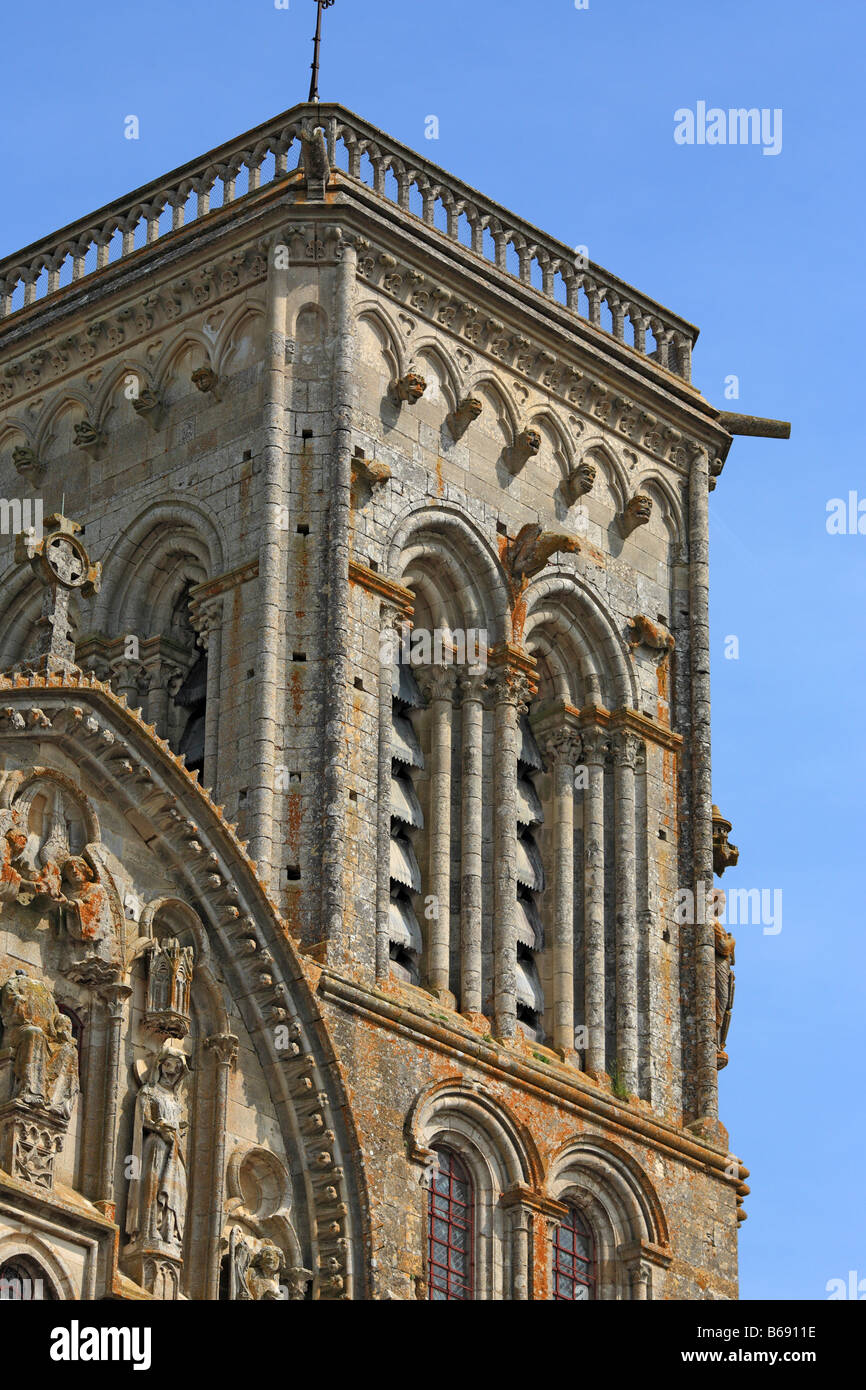 Church Sainte Marie Madeleine (Basilica of St. Magdalene), Vezelay ...