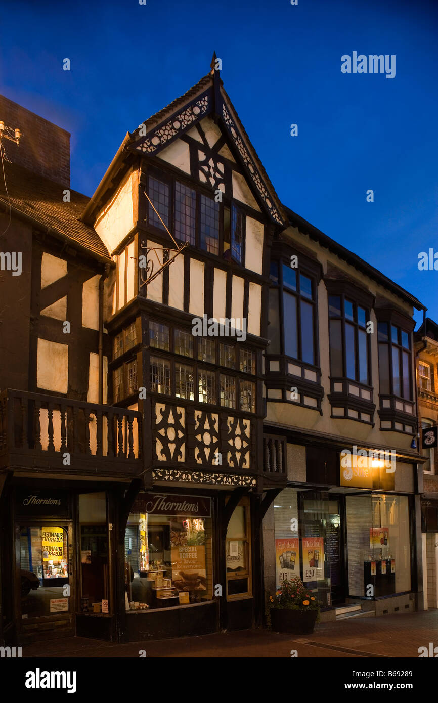 Shrewsbury Pride Hill timber framed building typical buildings ...