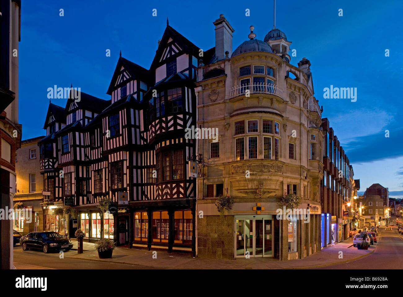Typical shropshire buildings hi-res stock photography and images - Alamy