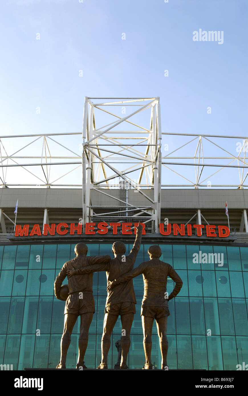 Manchester United Trinity Stock Photo - Alamy