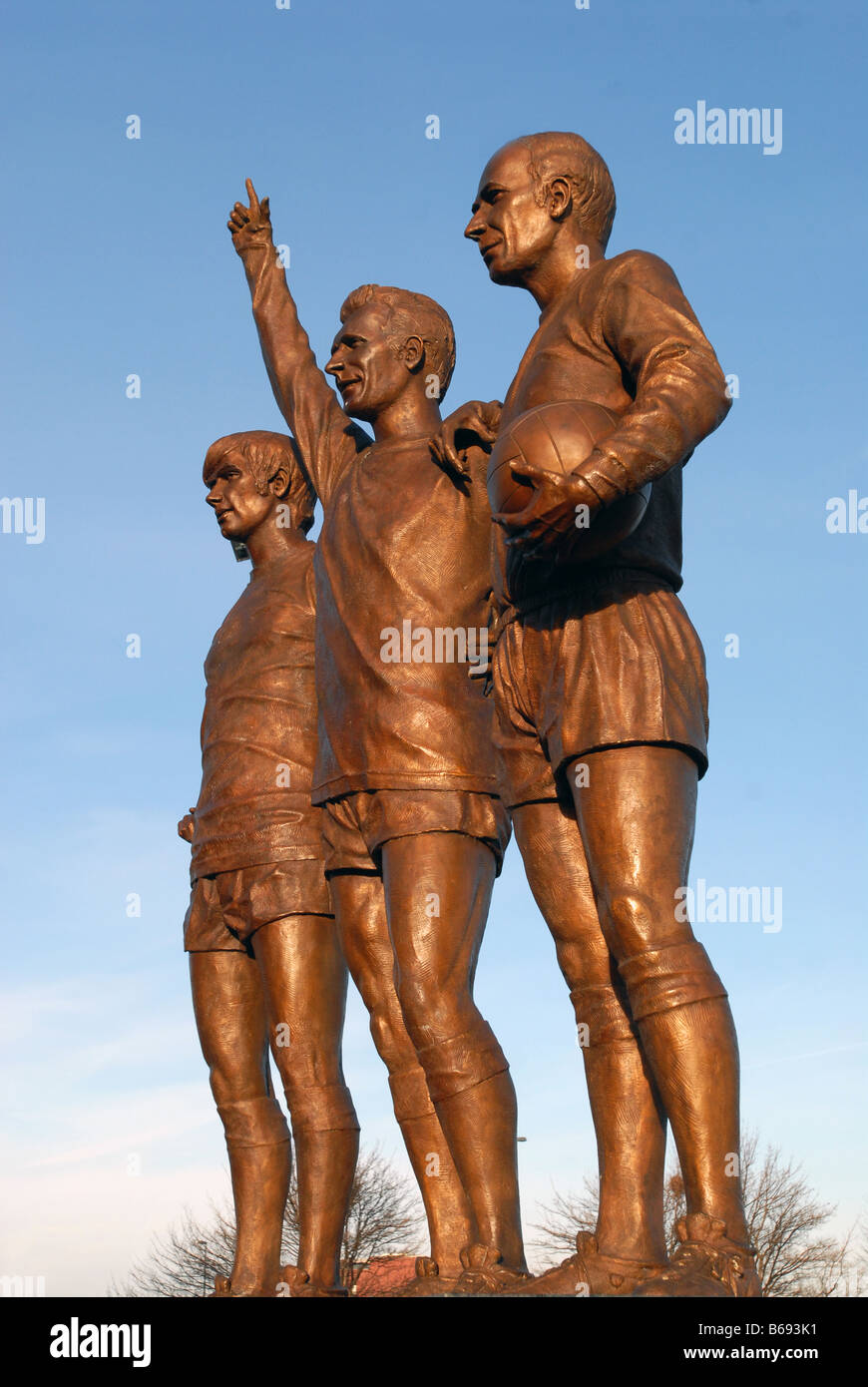 Manchester United Trinity Stock Photo - Alamy