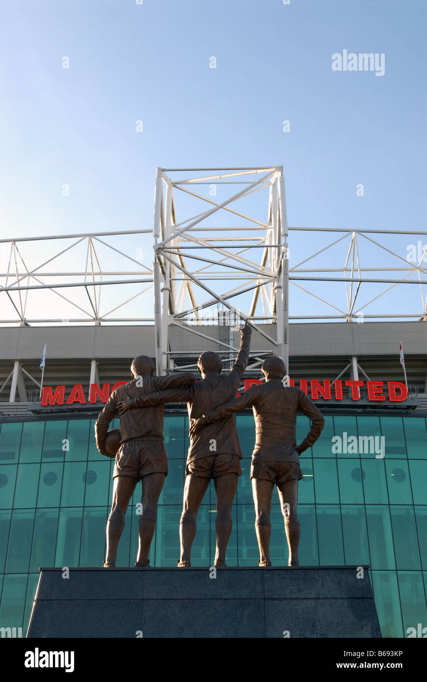 Manchester United Trinity Stock Photo - Alamy