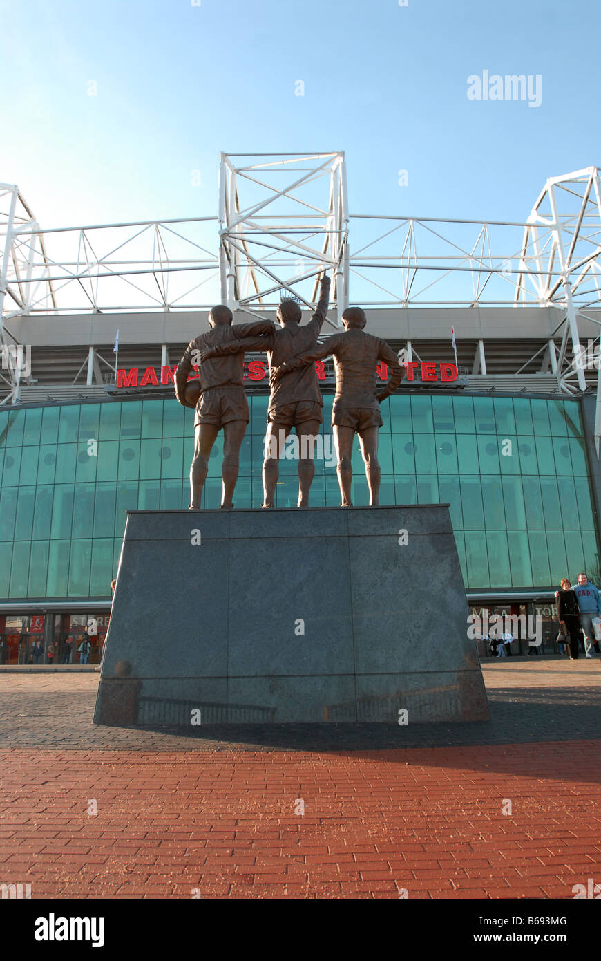 Manchester United Trinity Stock Photo - Alamy