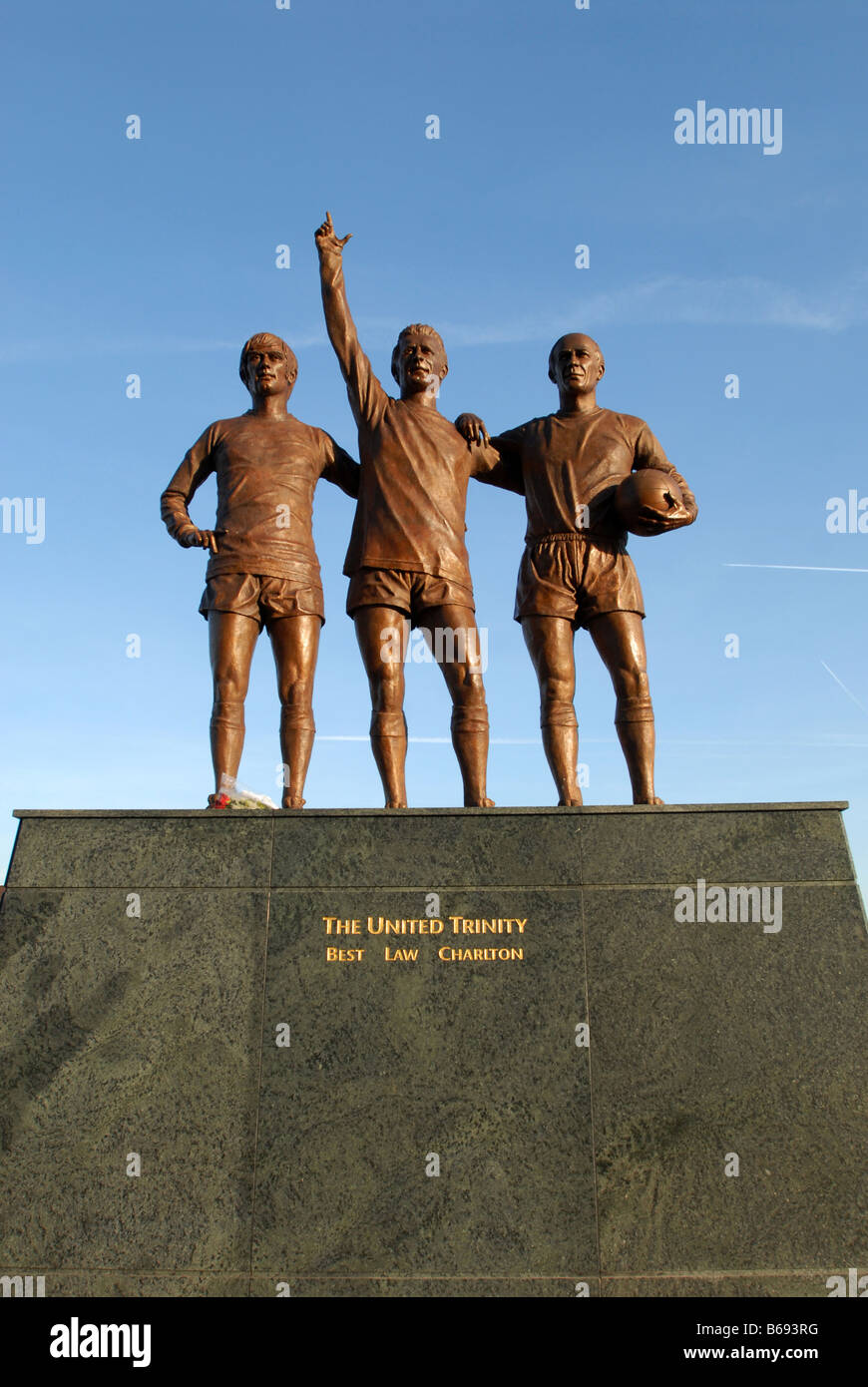 Manchester United Trinity Stock Photo - Alamy