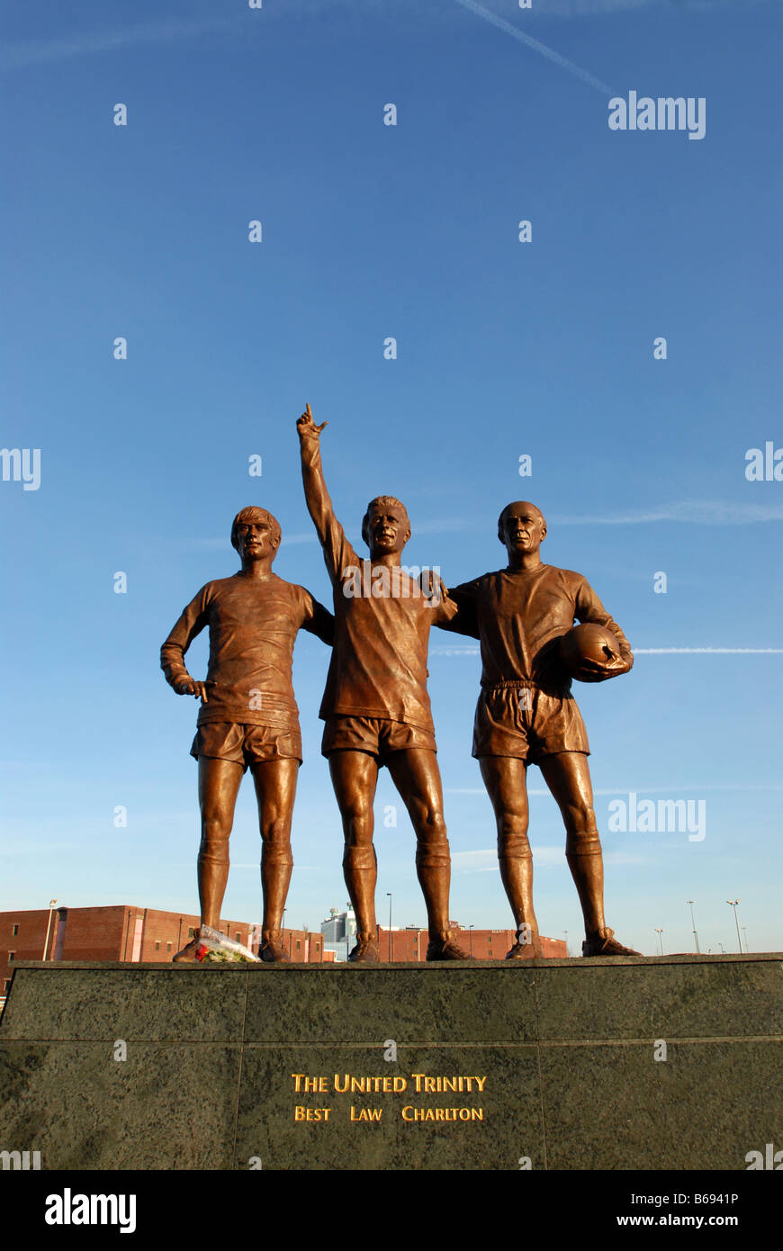 Manchester United Trinity Stock Photo - Alamy