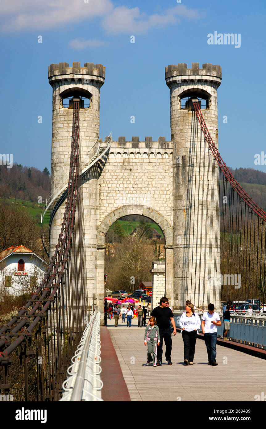 Pont charles albert hi-res stock photography and images - Alamy