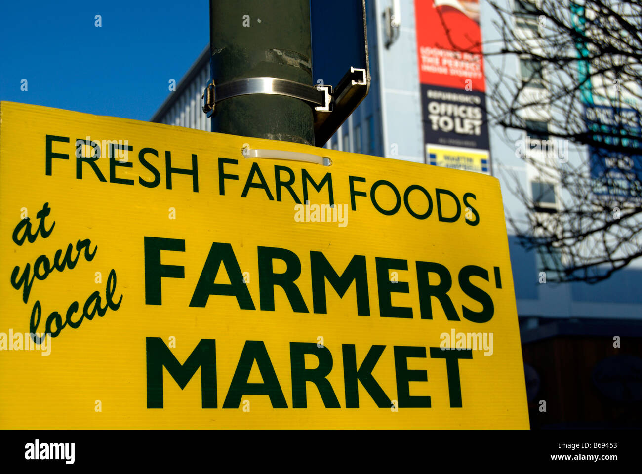 Farmers market signs hi-res stock photography and images - Alamy