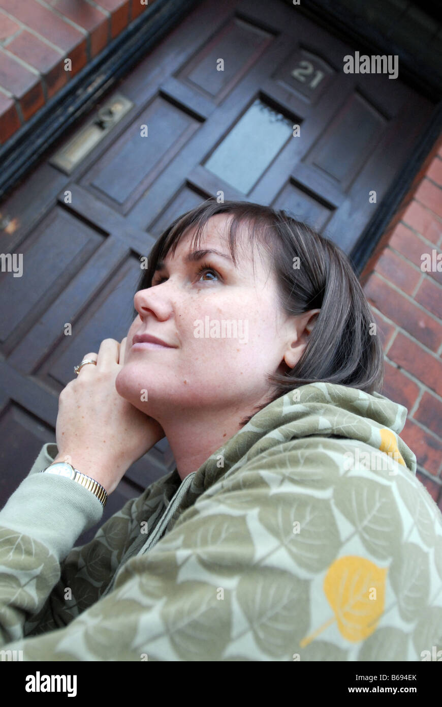 Apprehensive and concerned hi-res stock photography and images - Alamy