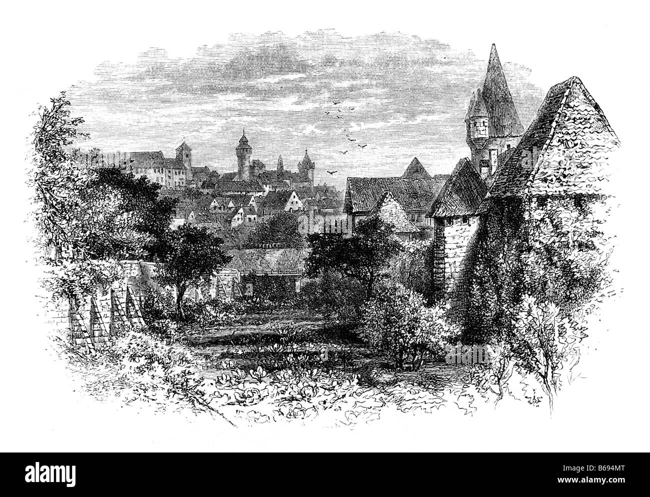 Germany 1800s Black and White Stock Photos & Images - Alamy