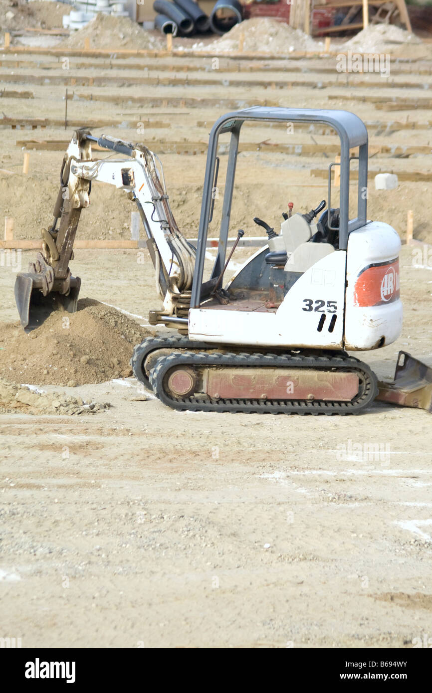 Bobcat compact excavator hi-res stock photography and images - Alamy