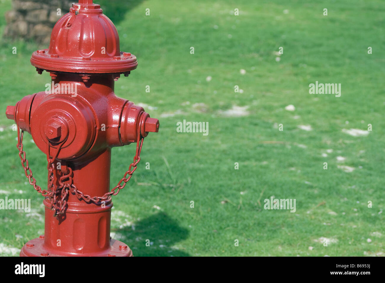 red fire hydrant Stock Photo - Alamy