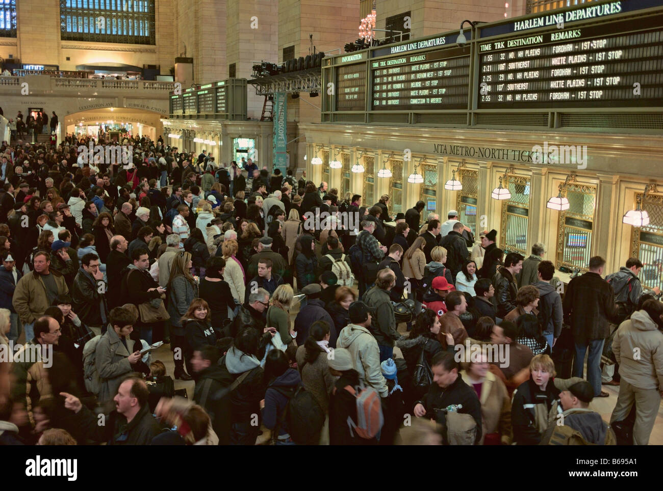 Grand Central Station Crowded