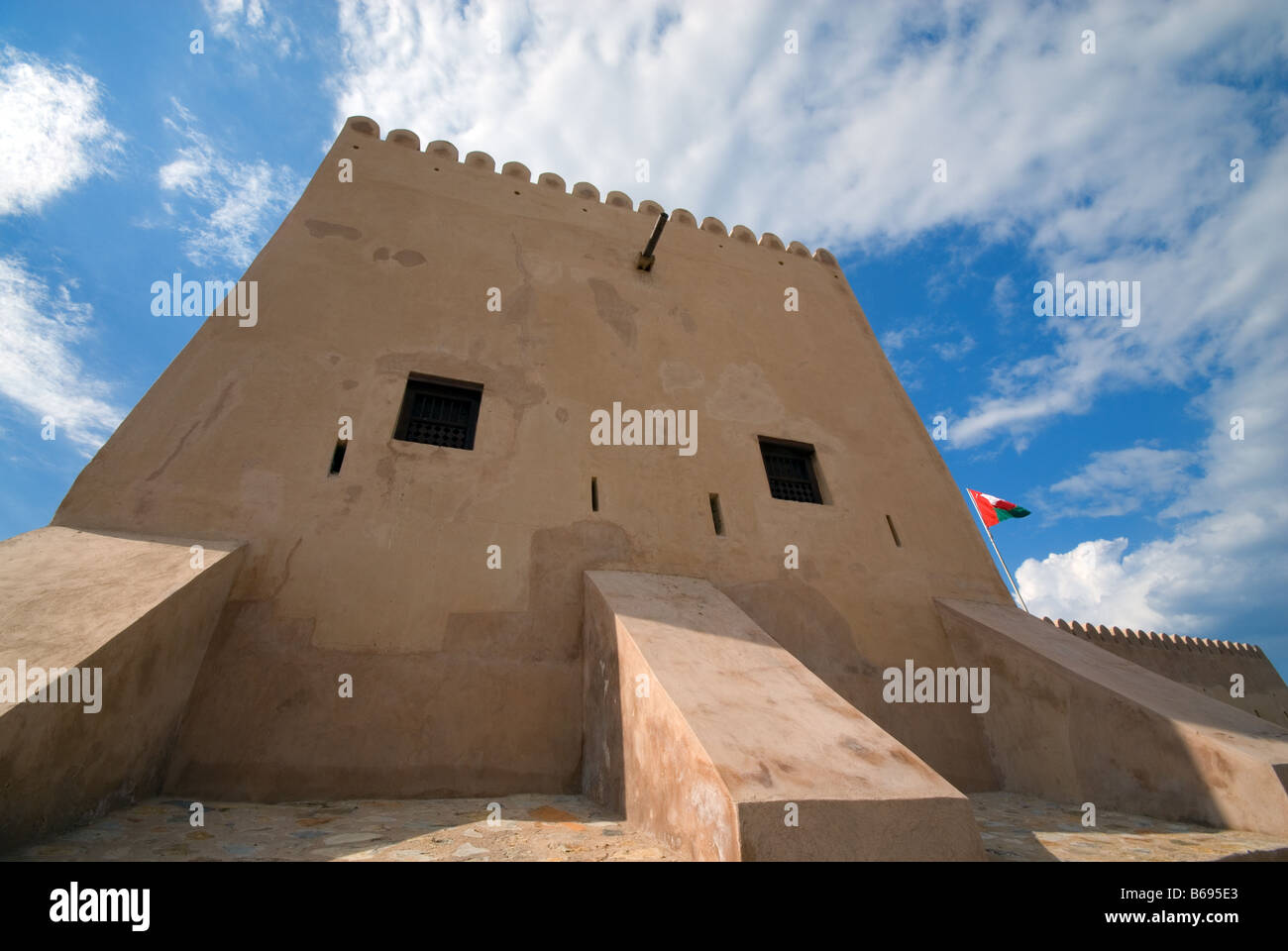 Bukha Fort Oman Stock Photo - Alamy