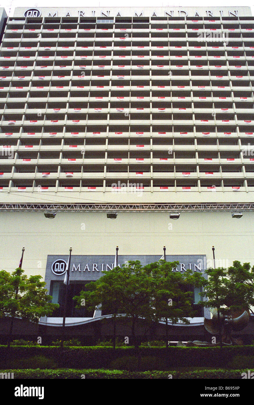 Marina Mandarin Hotel, Singapore Stock Photo - Alamy