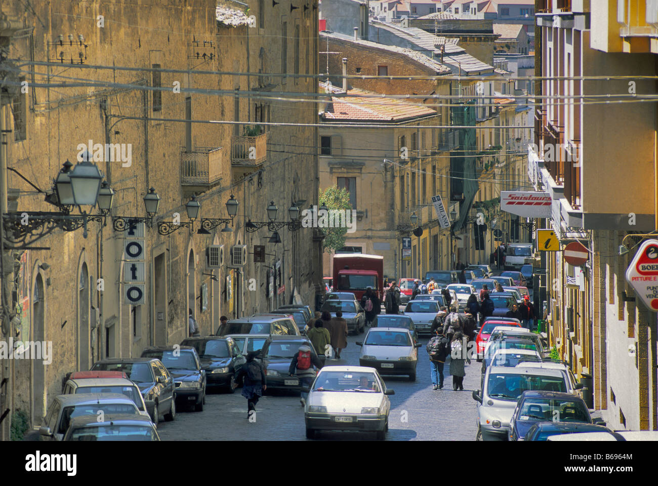 Via roma hi-res stock photography and images - Alamy