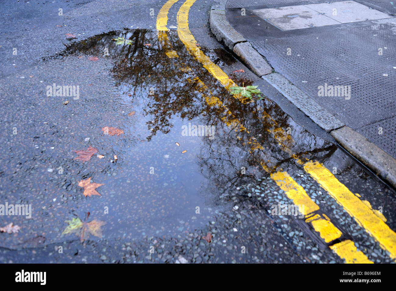 Puddle double hi-res stock photography and images - Alamy