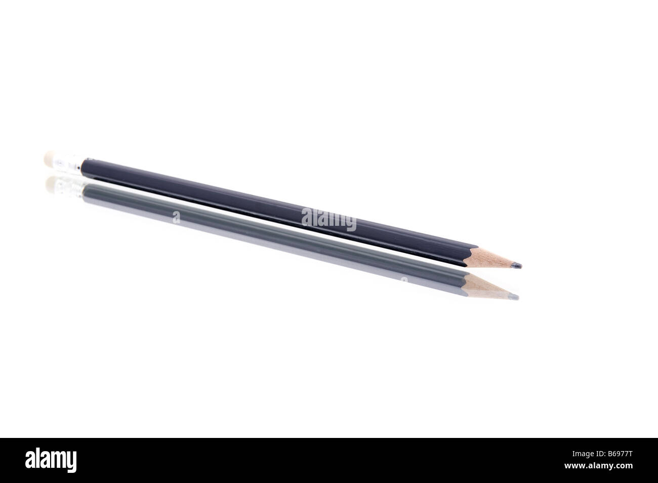 object on white pen close up Stock Photo - Alamy