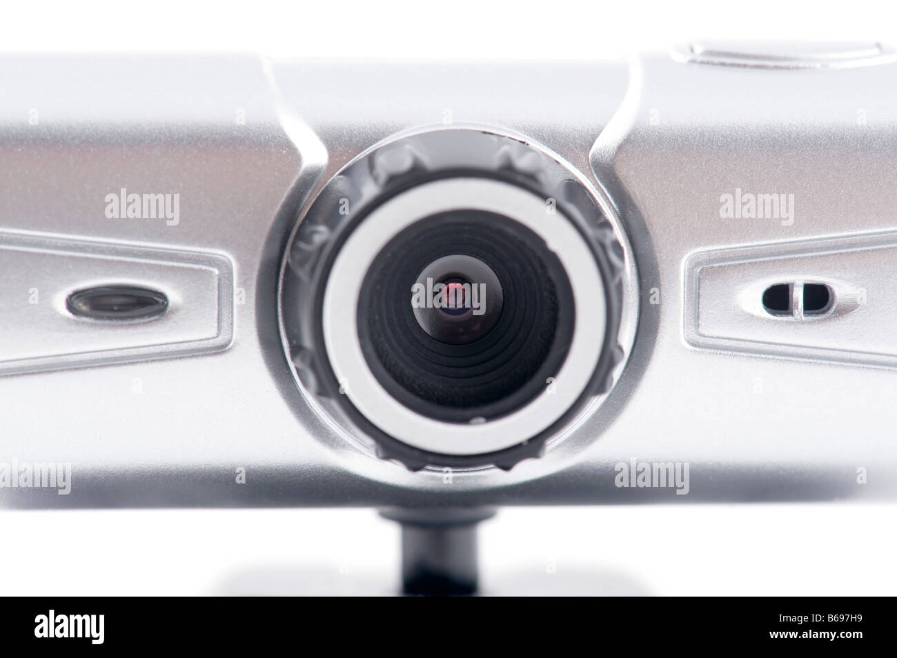 object on white web camera for pc Stock Photo - Alamy